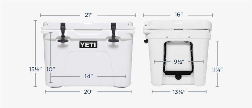Yeti 35's Height, Length And Width - Yeti Tundra 35 Ice Box- 27l ...