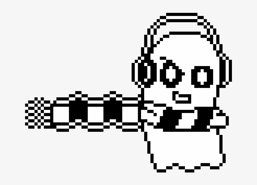 Swappedfable Napstablook Battle Sprite - Napstablook Sprite PNG Image ...