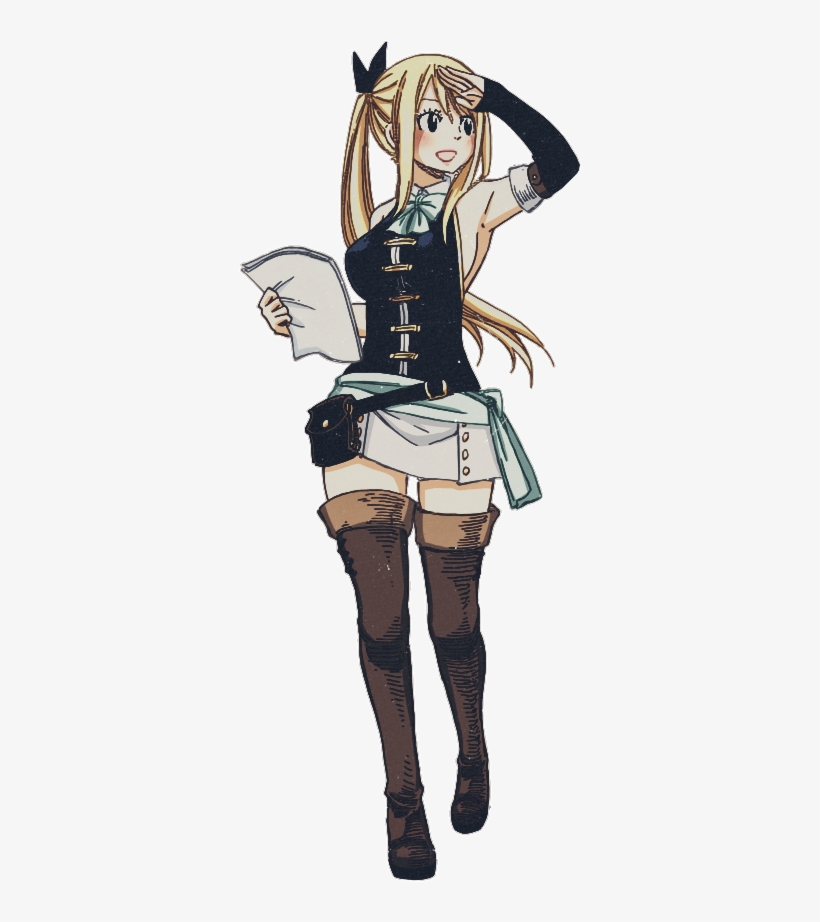 Lucy Heartfilia Manga “fairy Tail” Color By @modestrogue - Cartoon PNG ...