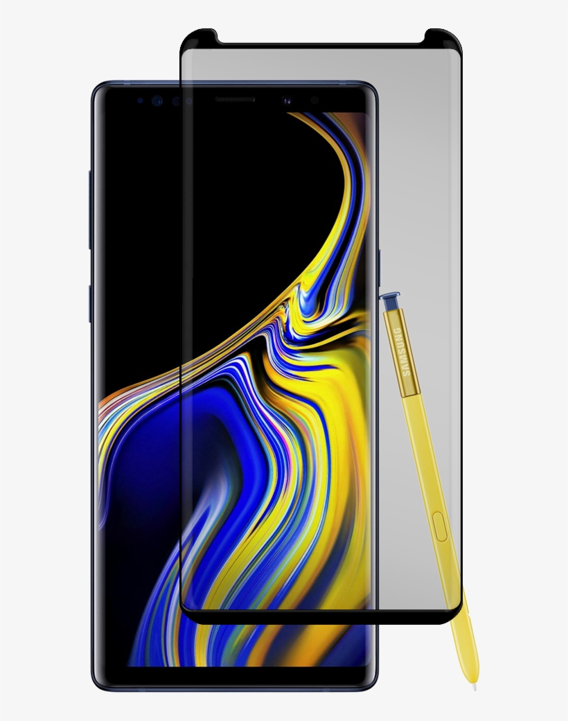 Samsung Galaxy Note 9 Tempered Glass Screen Protector - Galaxy Note 9 ...