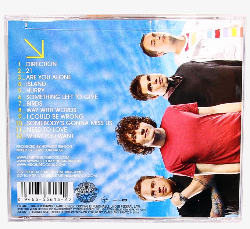 Starting Line Direction - Sealed 2008 Japanese Cd Album PNG Image ...