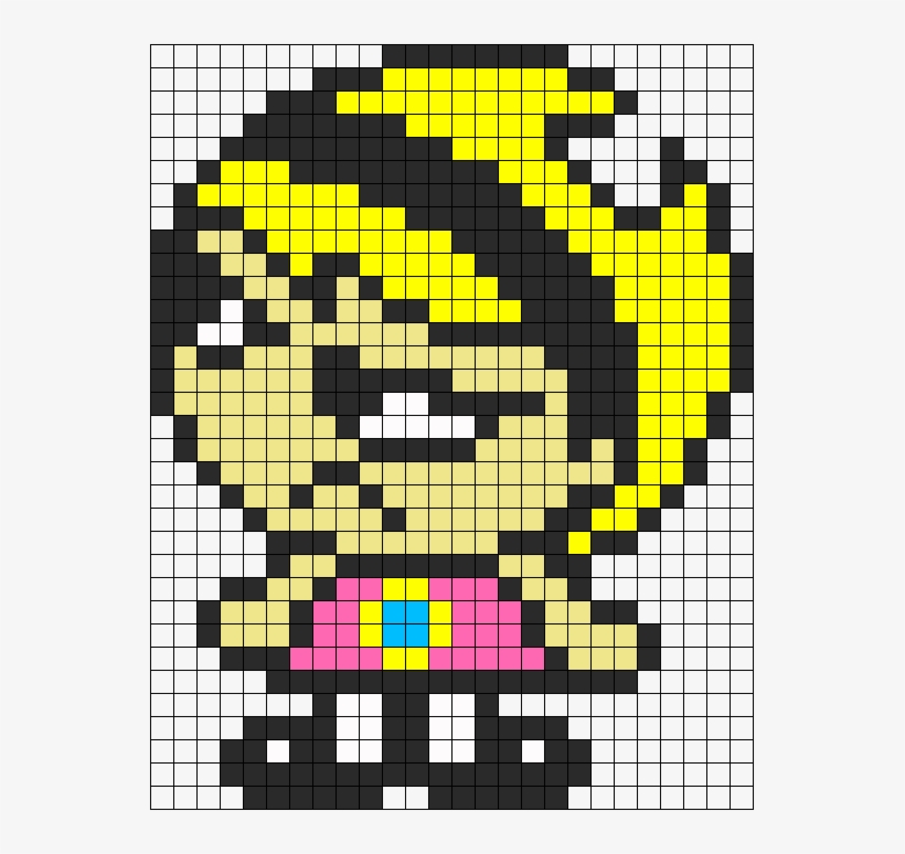 Mandy Angry Perler Bead Pattern / Bead Sprite - Grim Adventures Of ...