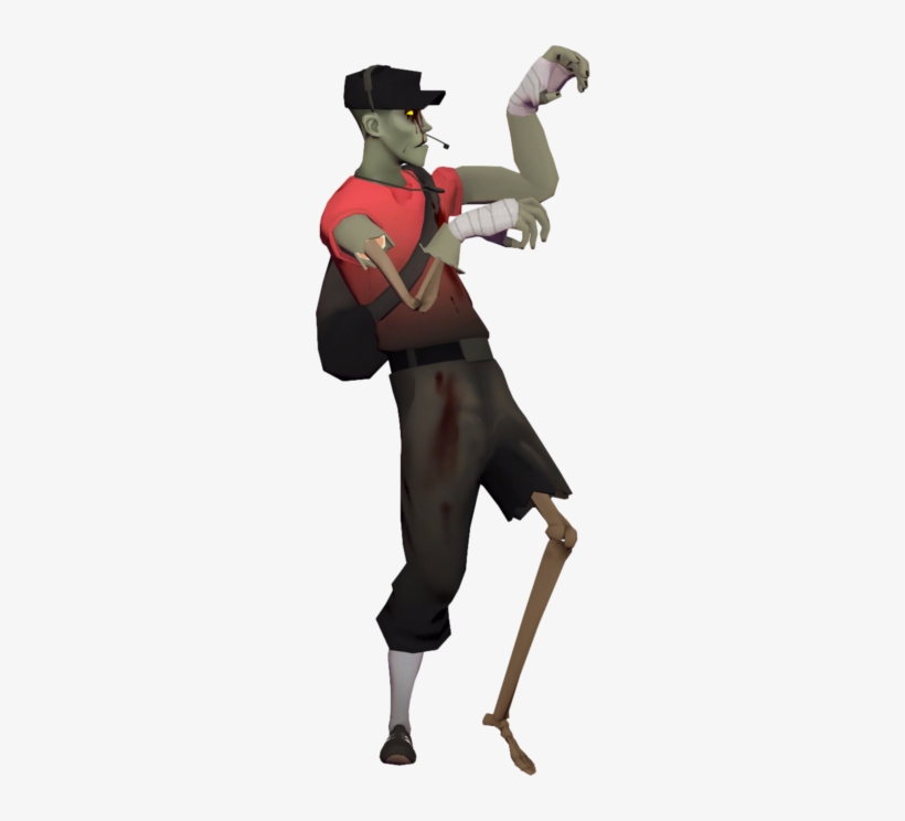 Voodoo-cursed Scout Soul - Tf2 Halloween Scout PNG Image | Transparent ...