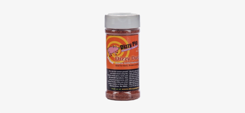 Dizzy Pig Dizzy Dust Bbq Seasoning - 8 Oz Jar PNG Image | Transparent ...