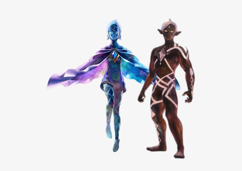 Heads Up - Zelda Fi And Ghirahim PNG Image | Transparent PNG Free ...