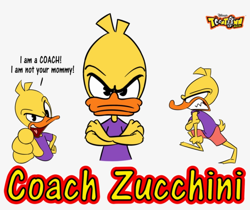 Coach Zucchini Or Coach Z - Cartoon PNG Image | Transparent PNG Free ...