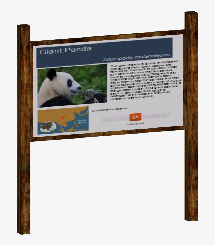 Download Panda Signs 01 - Giant Panda | Transparent PNG Download | SeekPNG