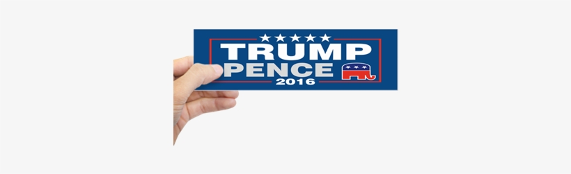 Trump Pence 2016 Bumper Bumper Sticker - Clinton Kaine 2016 Bumper ...