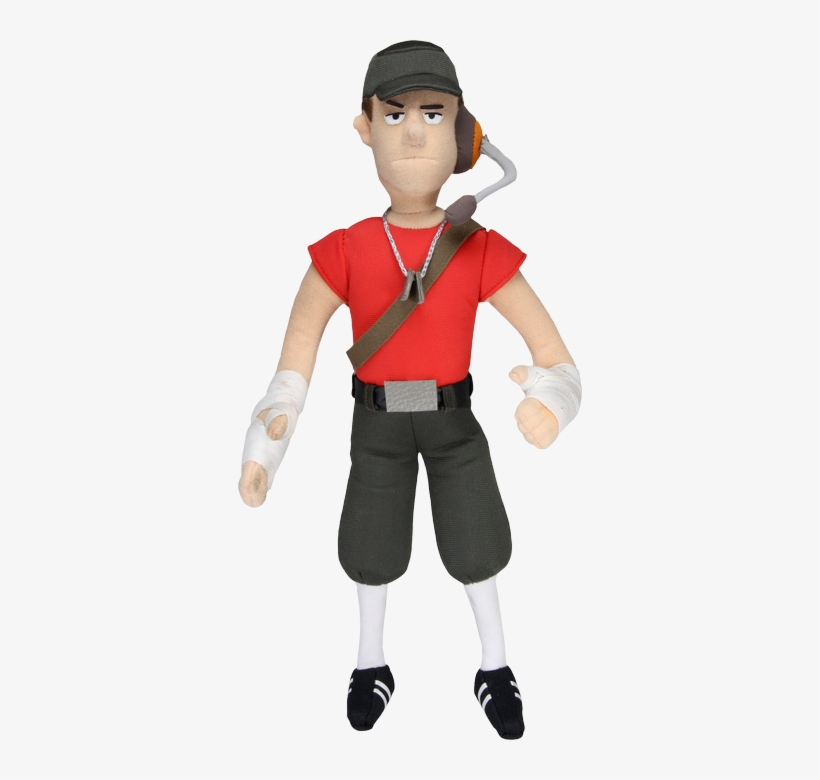 Team Fortress - Team Fortress 2 Plush Scout PNG Image | Transparent PNG ...