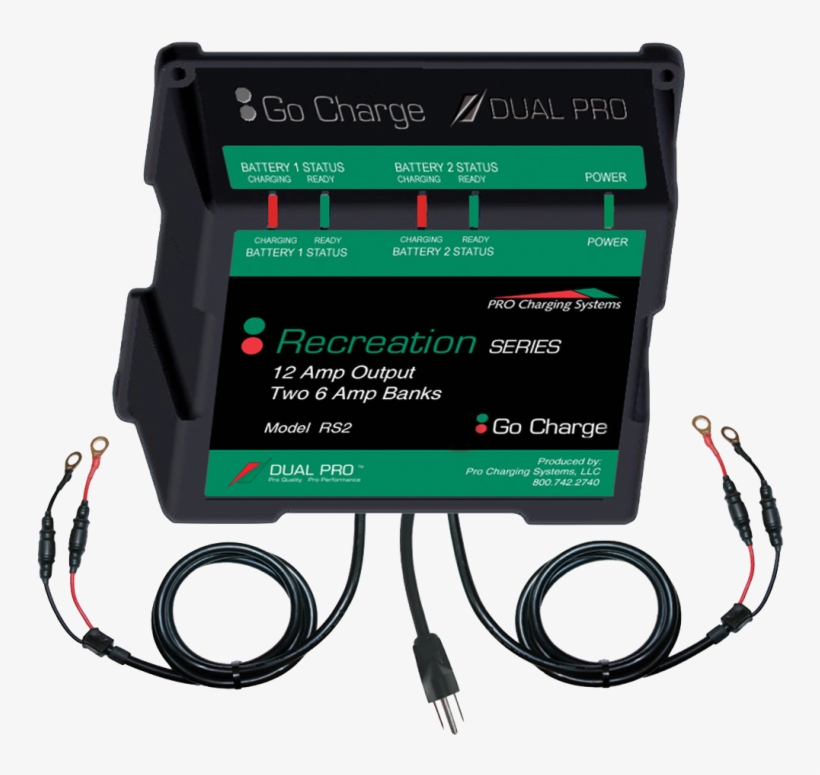 12v Lithium Ion Battery Charger Dp Rs2 Data - Dual Pro Recreation ...