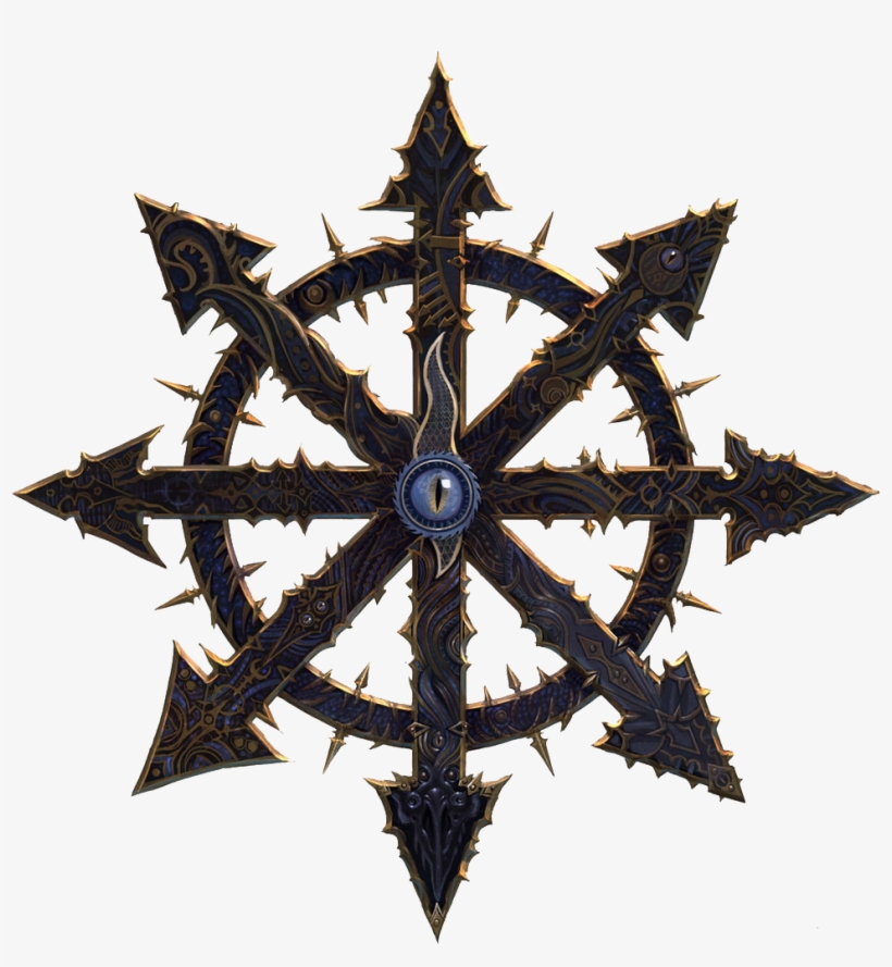 Chaos Space Marines - Warhammer Chaos Symbol PNG Image | Transparent ...