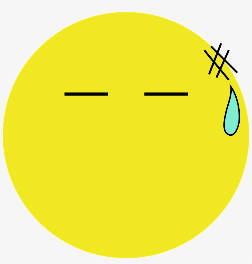 This Free Icons Png Design Of Frustrated Smiley PNG Image | Transparent ...