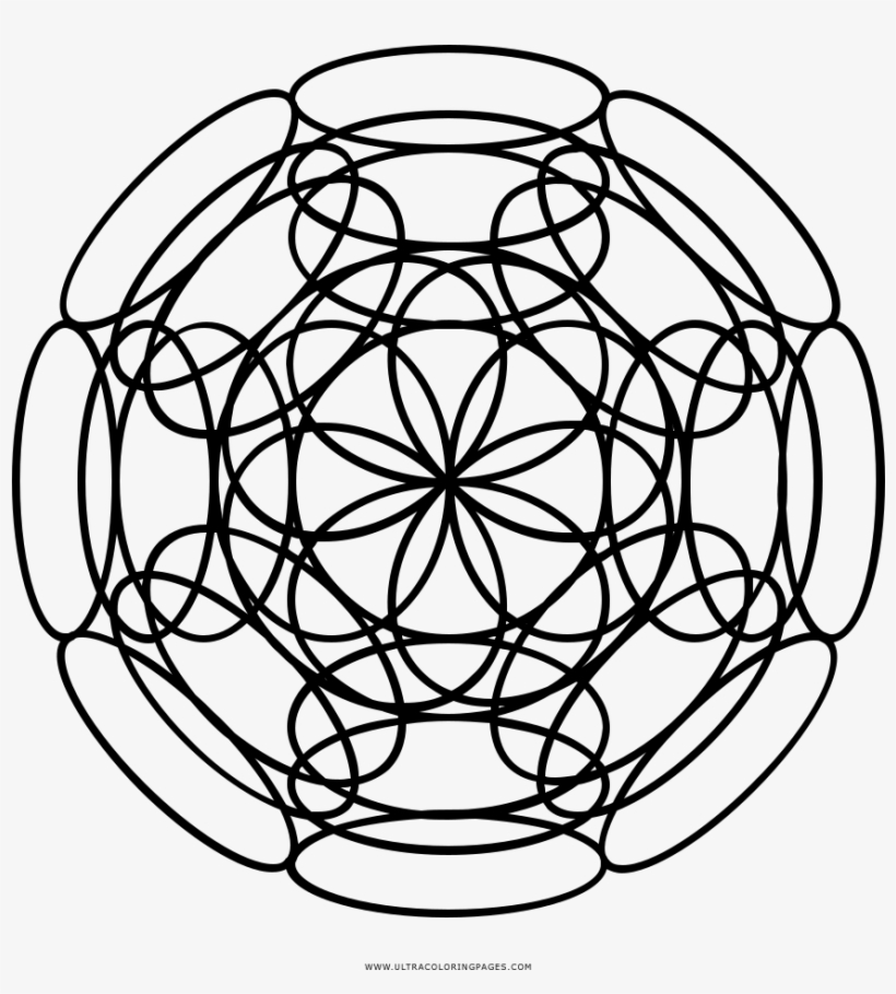 Dibujo De Partículas Para Colorear - Circle PNG Image | Transparent PNG ...