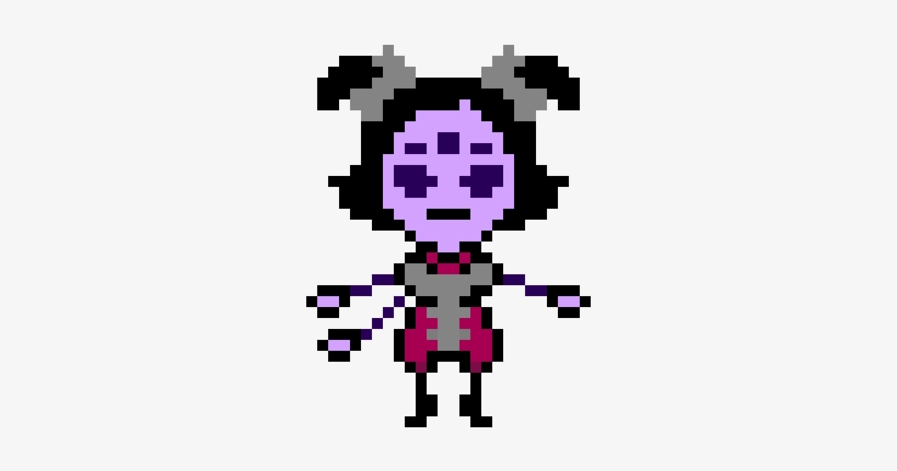 Forgotentale Muffet - Sprite Muffet PNG Image | Transparent PNG Free ...