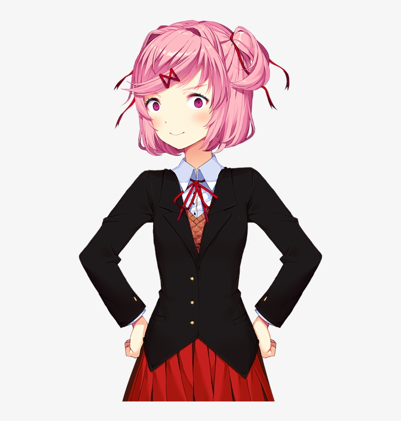 What Do You Think Of This Evil Sprite I Made For Natsuki - Ddlc Natsuki ...