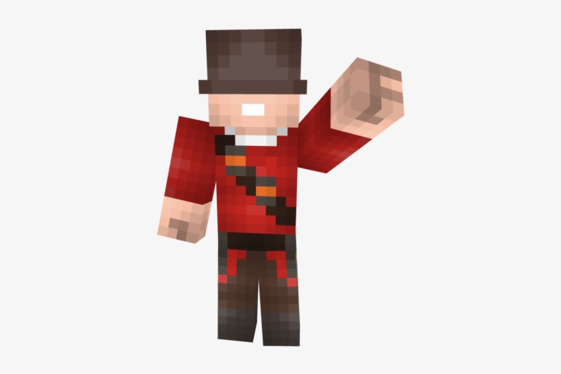 Download Eqzuapng - Tf2 Soldier Minecraft Skin | Transparent PNG ...