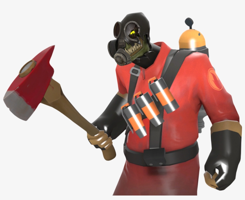 Download Vampyro - Tf2 Pyro Halloween Cosmetics | Transparent PNG ...