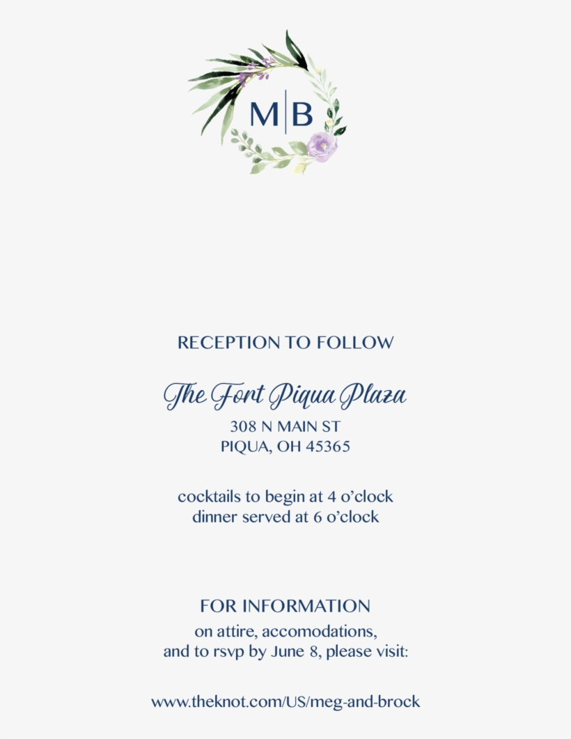 Meg Brock Invites Proof Single 08 PNG Image | Transparent PNG Free ...