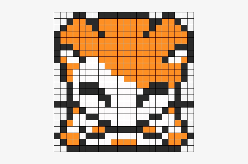 Hamtaro Perler Bead Pattern / Bead Sprite - Bead PNG Image ...