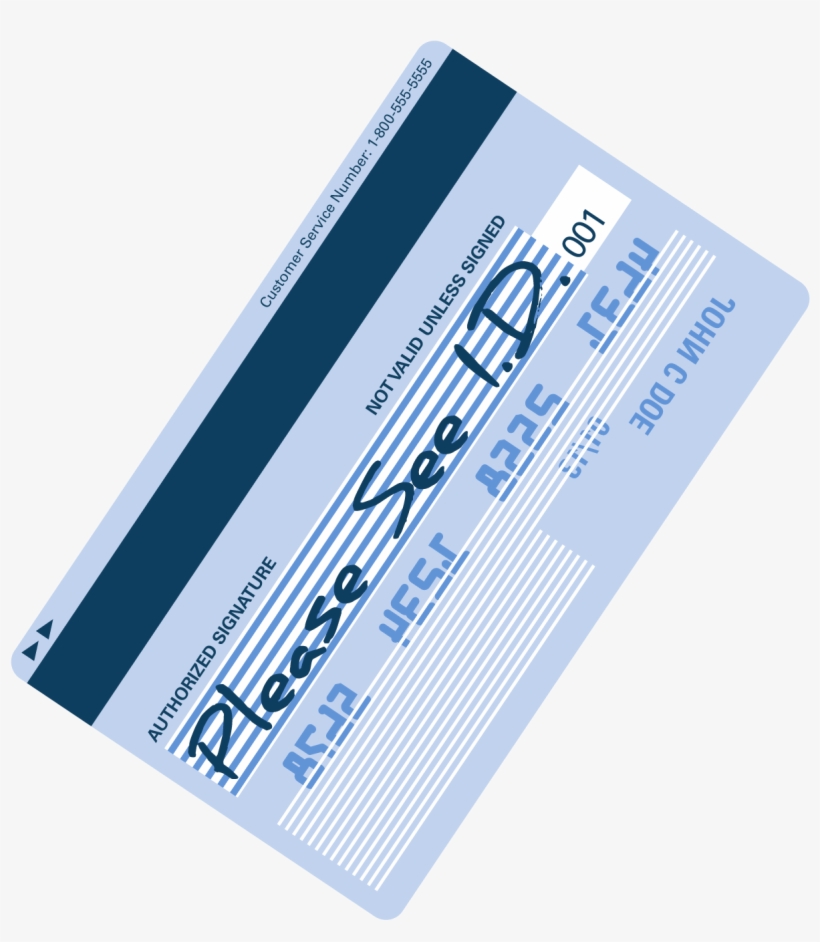 Sign Credit Card PNG Image | Transparent PNG Free Download on SeekPNG