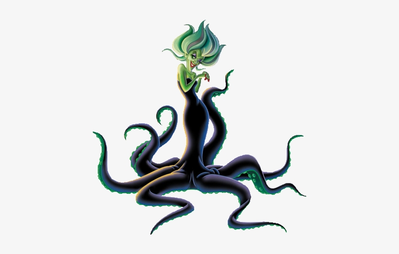 Morgana Transparent - Villana De La Sirenita 2 PNG Image | Transparent ...