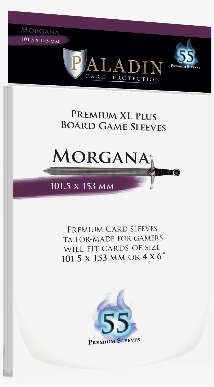 Morgana - Transparent Card Sleeves Paladin PNG Image | Transparent PNG ...