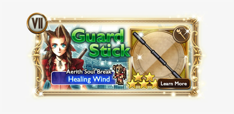 Guard Stick - Women's Final Fantasy Vii Aerith Gainsborough 1st Cosplay ...