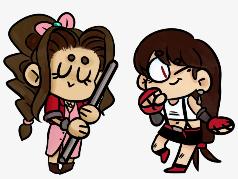 Aerti Tifa Lockhart Aerith Gainsborough Final Fantasy - Computer File ...