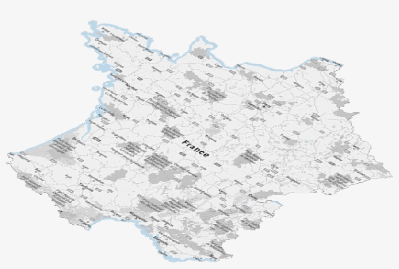 Heatmap Layers Of France Map Of France - Breezometer Ltd. PNG Image ...