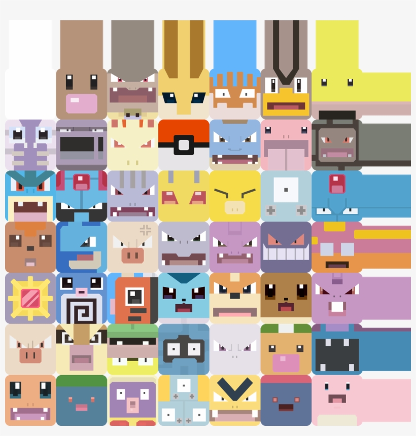 Pokemon Quest Sprites PNG Image | Transparent PNG Free Download on SeekPNG