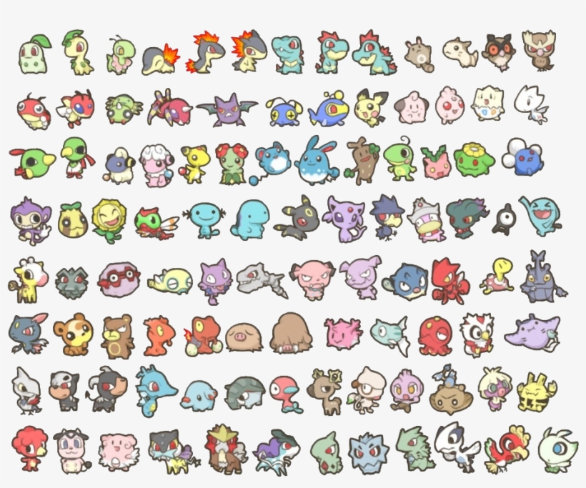 Download Pokemon Remade Sprites | Transparent PNG Download | SeekPNG