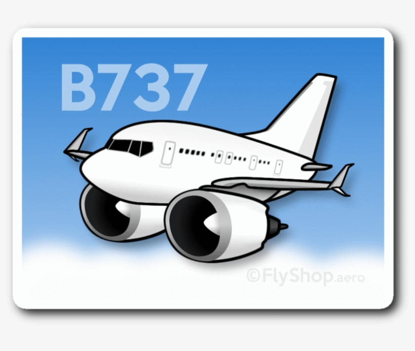 Boeing 737 Sticker - Boeing 737 Classic PNG Image | Transparent PNG ...