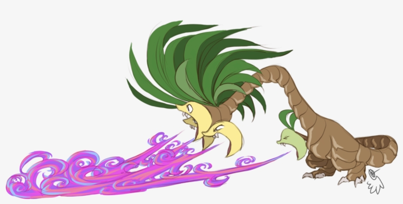 Crazy In The Coconut - Alolan Exeggutor Dragon PNG Image | Transparent ...