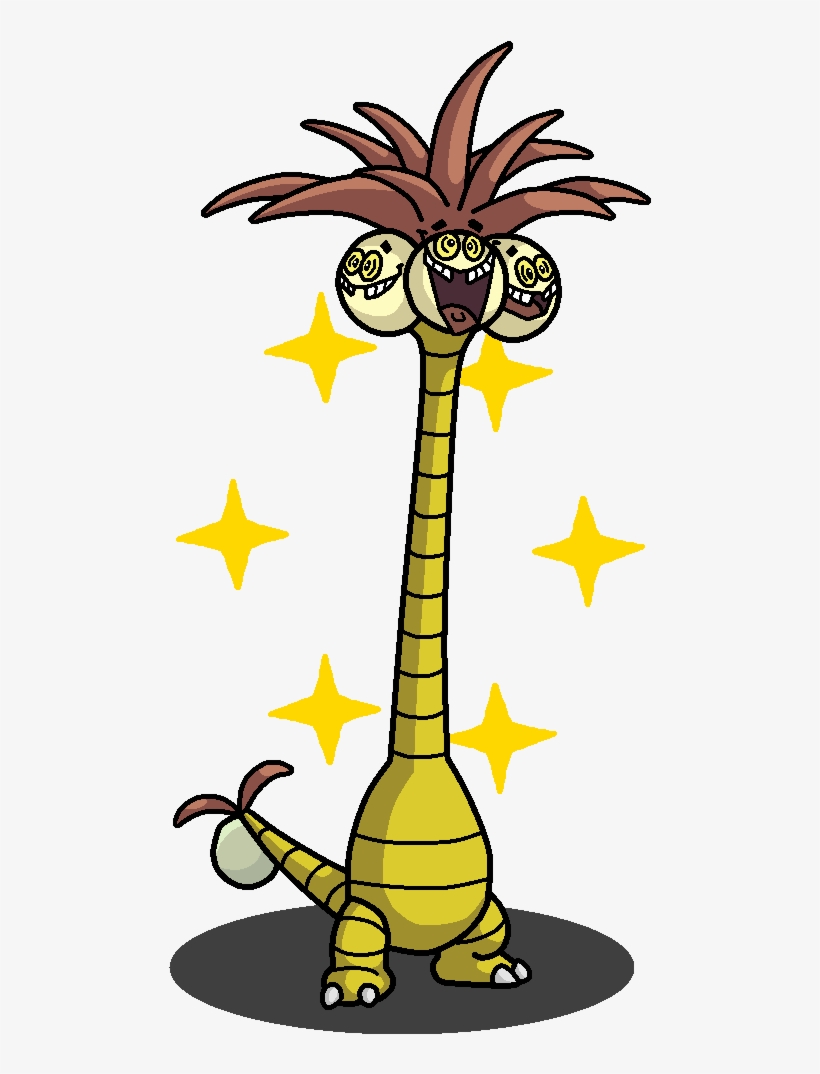 View Shinyfredxeggutor , - Shiny Exeggutor PNG Image | Transparent PNG ...