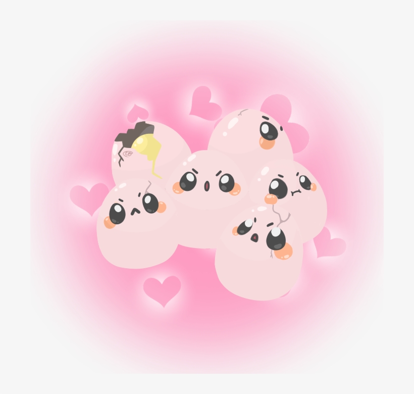 102 Exeggcute Attract And Solar Beam - Cartoon PNG Image | Transparent ...