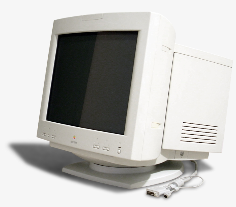 Apple Colorsync - Old Model Computer Monitor PNG Image | Transparent ...