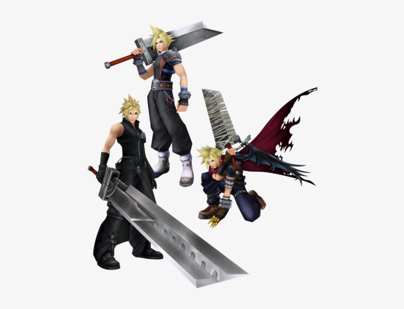 Personaje De Costilla - Cloud Strife Soldier 3rd Class PNG Image ...