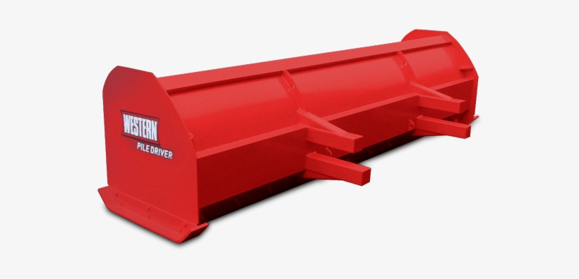 Western® Pile Driver™ Pusher Plow - Loader PNG Image | Transparent PNG ...