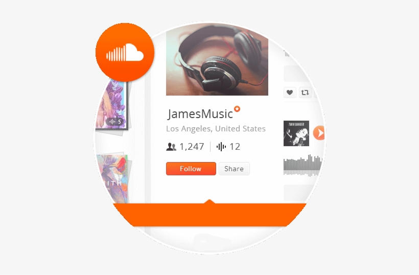 Soundcloud Followers - Get More Followers On Soundcloud PNG Image ...