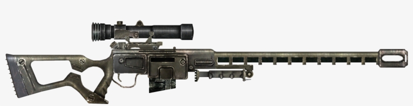 Sniper Rifle - Fallout 3 Sniper Rifle PNG Image | Transparent PNG Free ...