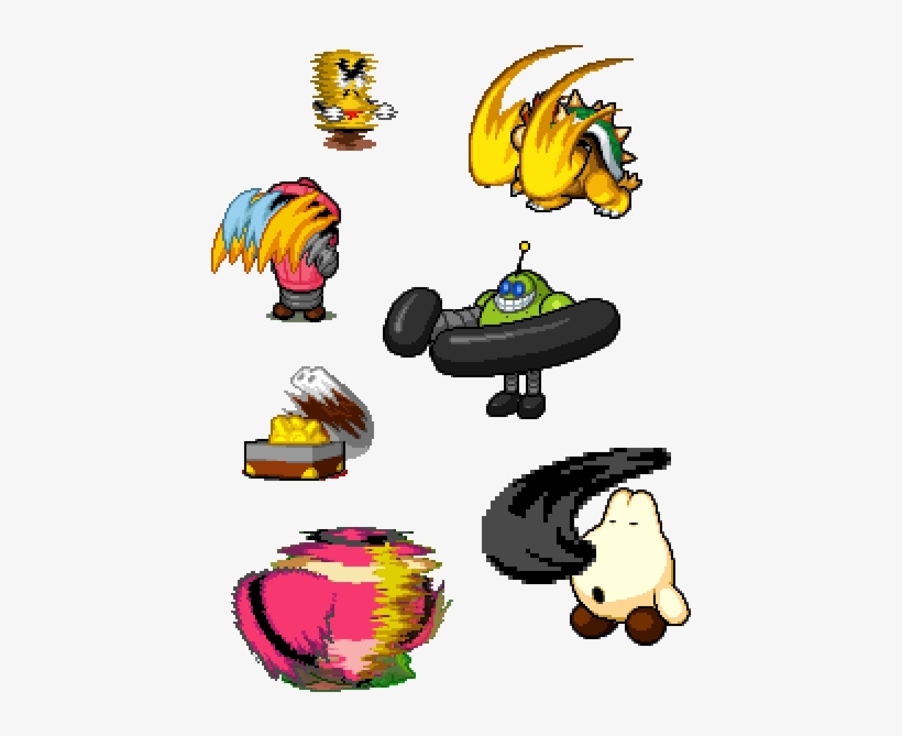 Bowser Walking Sprite