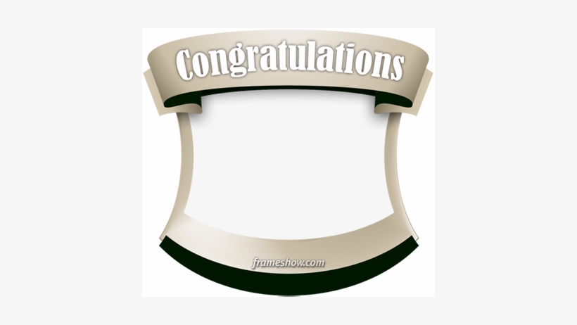 Photo Frame 0000862 - Congratulations Photo Frame Png PNG Image ...