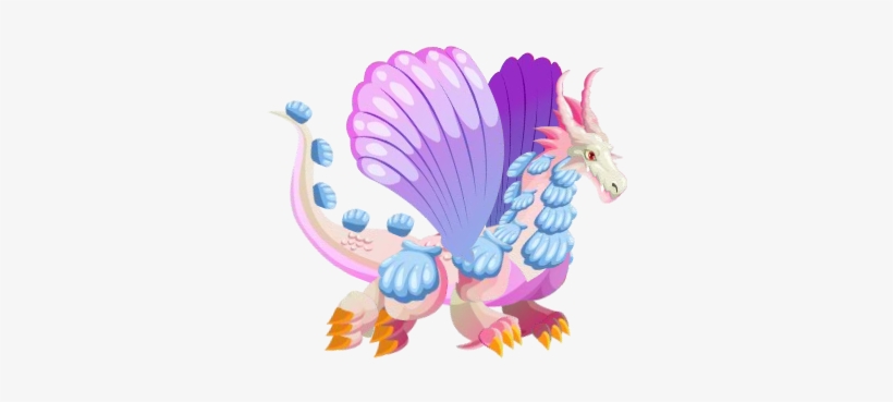 Seashell Dragon 3c - Dragon City Dragao Concha PNG Image | Transparent ...