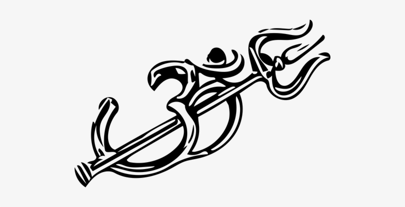 Om, Ohm, Shiv, Shivji, Trishul - Vector Graphics PNG Image ...
