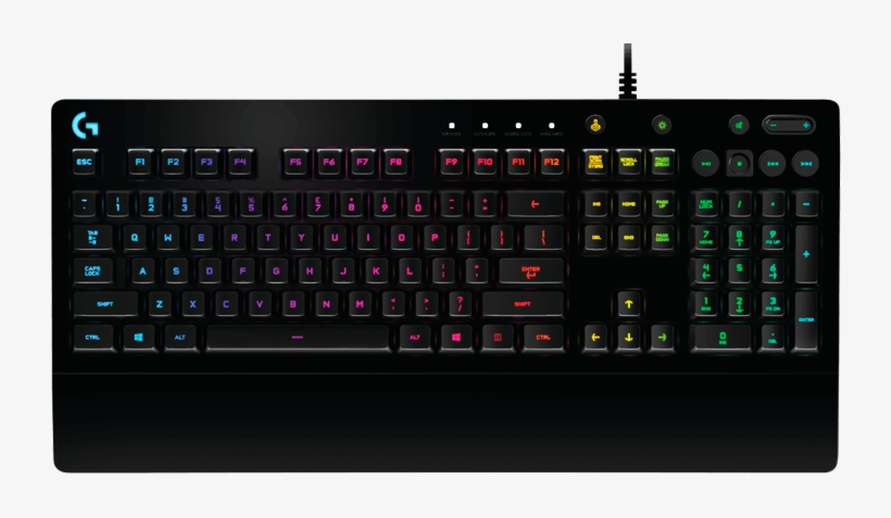 Logitech G213 Prodigy Gaming Keyboard PNG Image | Transparent PNG Free ...