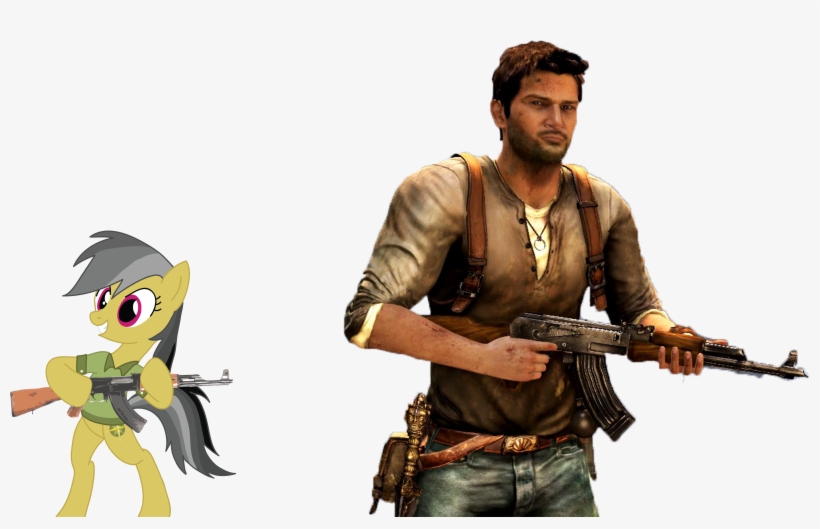 Absurd Res, Ak-47, Daring Do, Gun, Nathan Drake, Safe, PNG Image ...