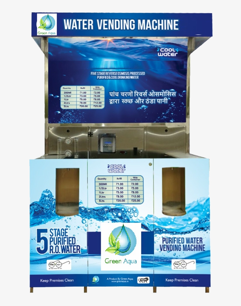 Water Vending Machine - Water Vending Machine Irctc PNG Image ...