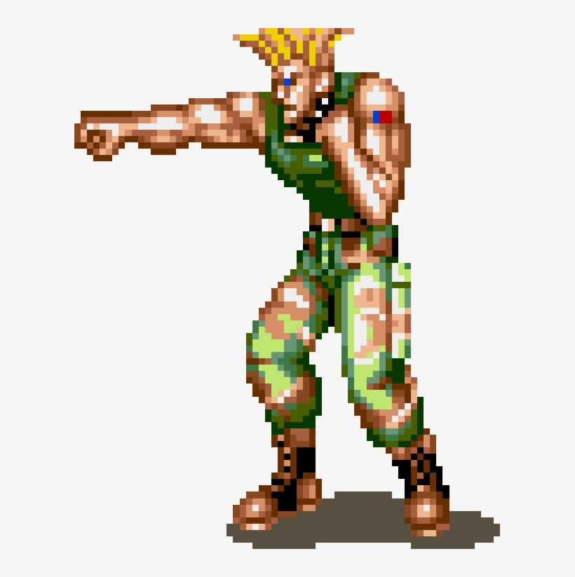Download Guile - Cartoon | Transparent PNG Download | SeekPNG