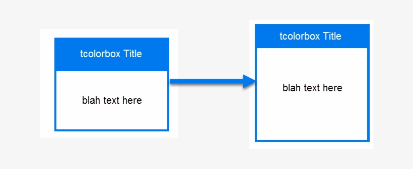 Add Arrow Between Two Tcolorboxes - Tex PNG Image | Transparent PNG ...