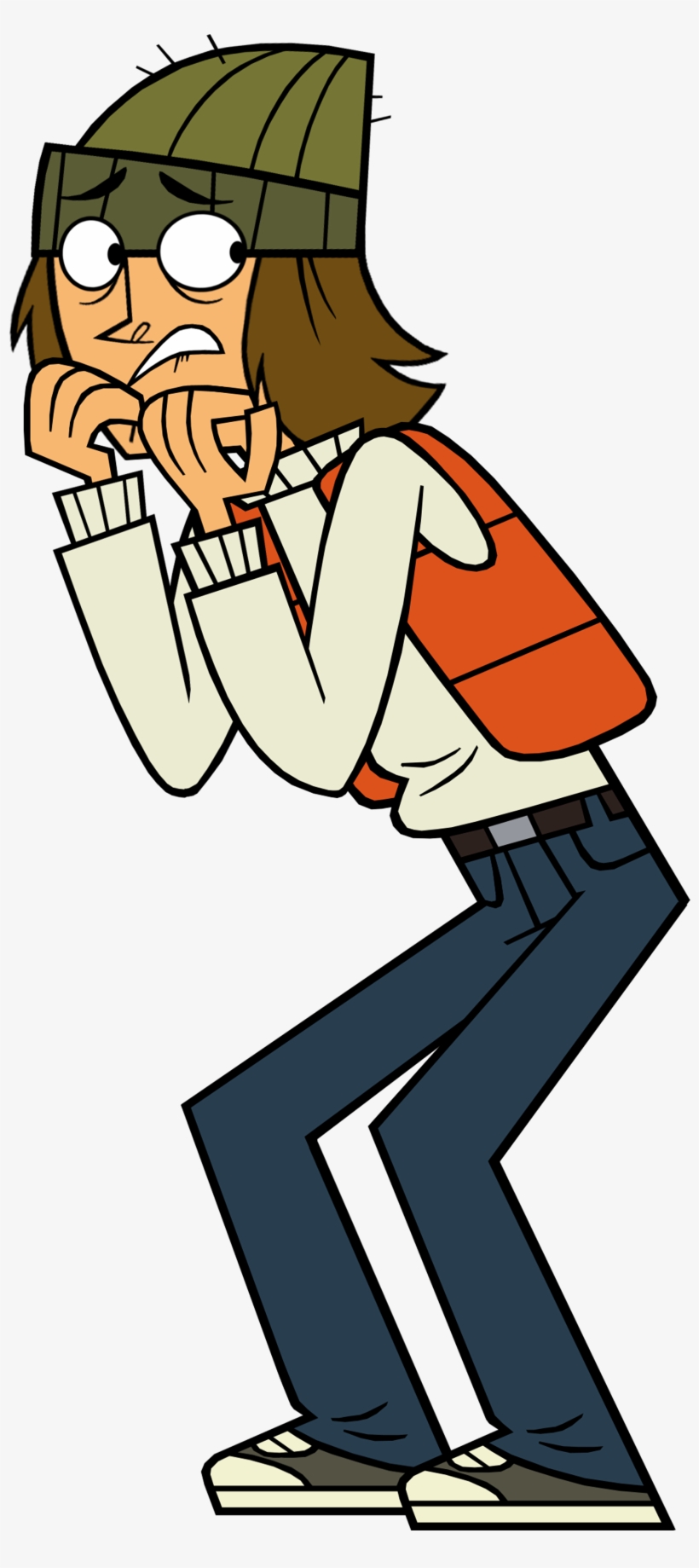 Nervous Shawn - Shawn Total Drama Transparent PNG Image | Transparent ...